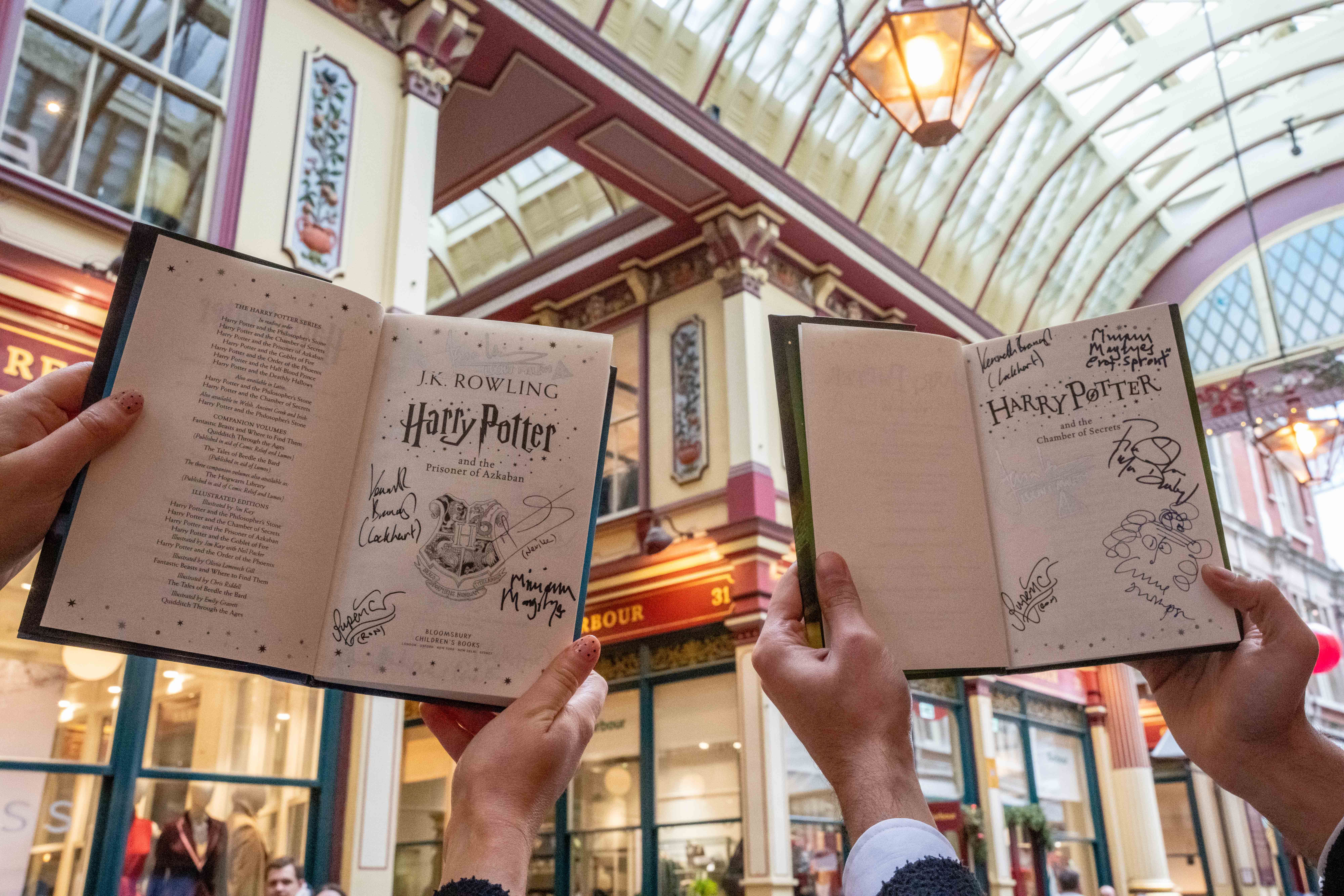 Harry Potter books signed by stars of films up for grabs in prize draw ...