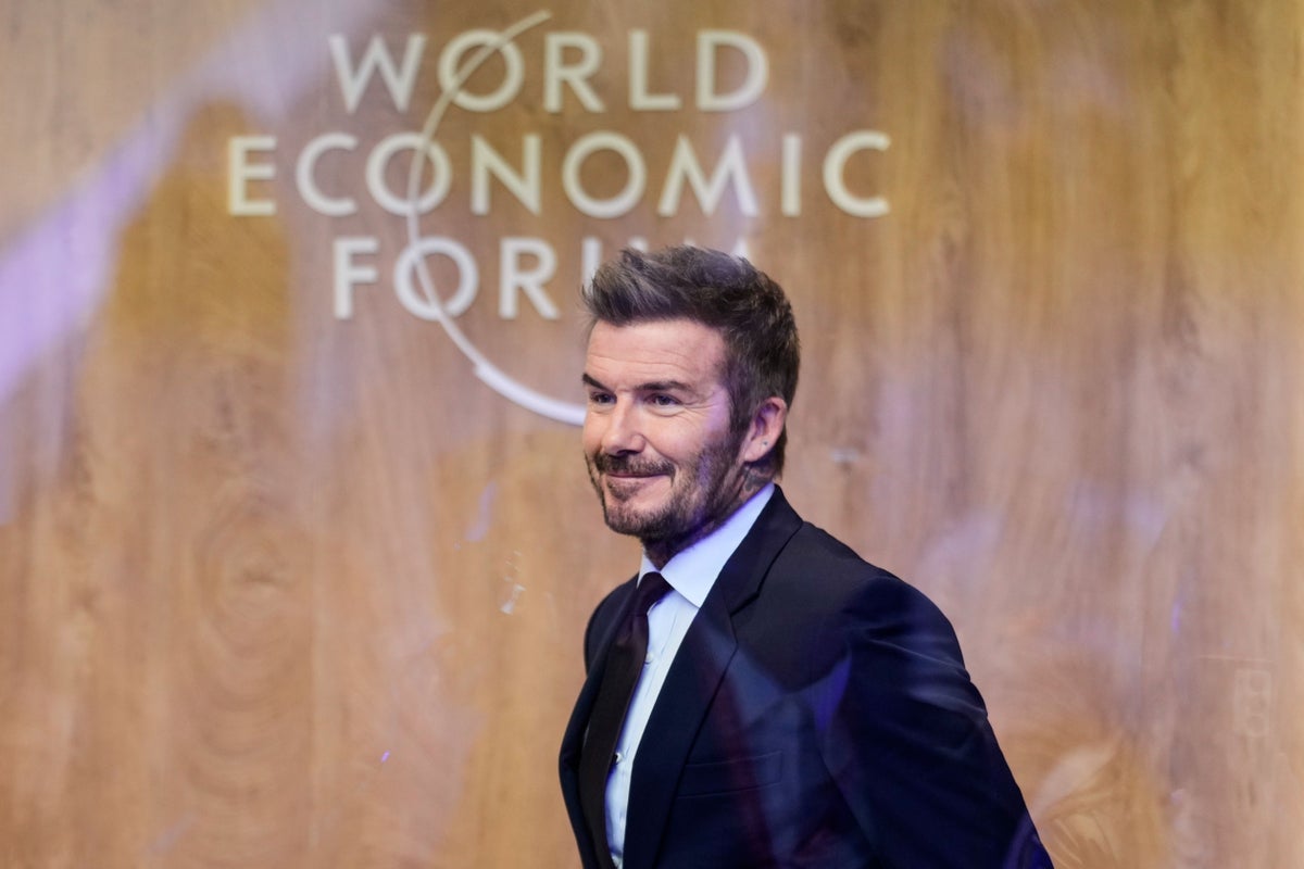 Sir David Beckham pictured for first time following Brooklyn ...
