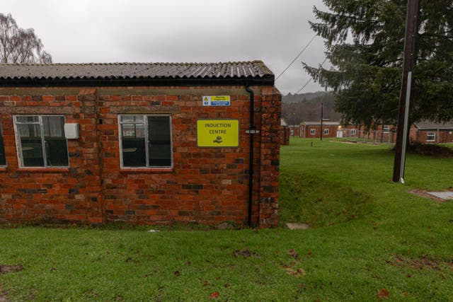 First asylum seekers moved into former army camp in East Sussex under ...