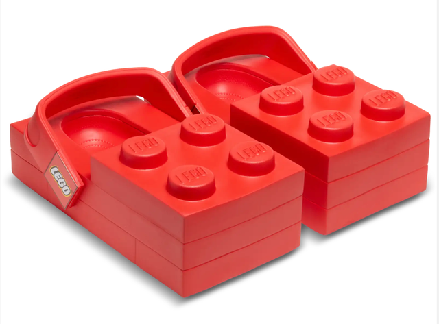 ‘Hideous’: Lego fans perplexed over launch of $199 wearable brick clogs ...