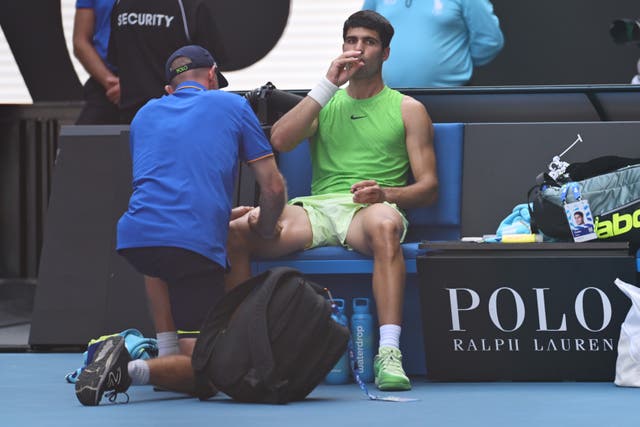 Alexander Zverev rages over Carlos Alcaraz medical timeout for ‘cramp ...
