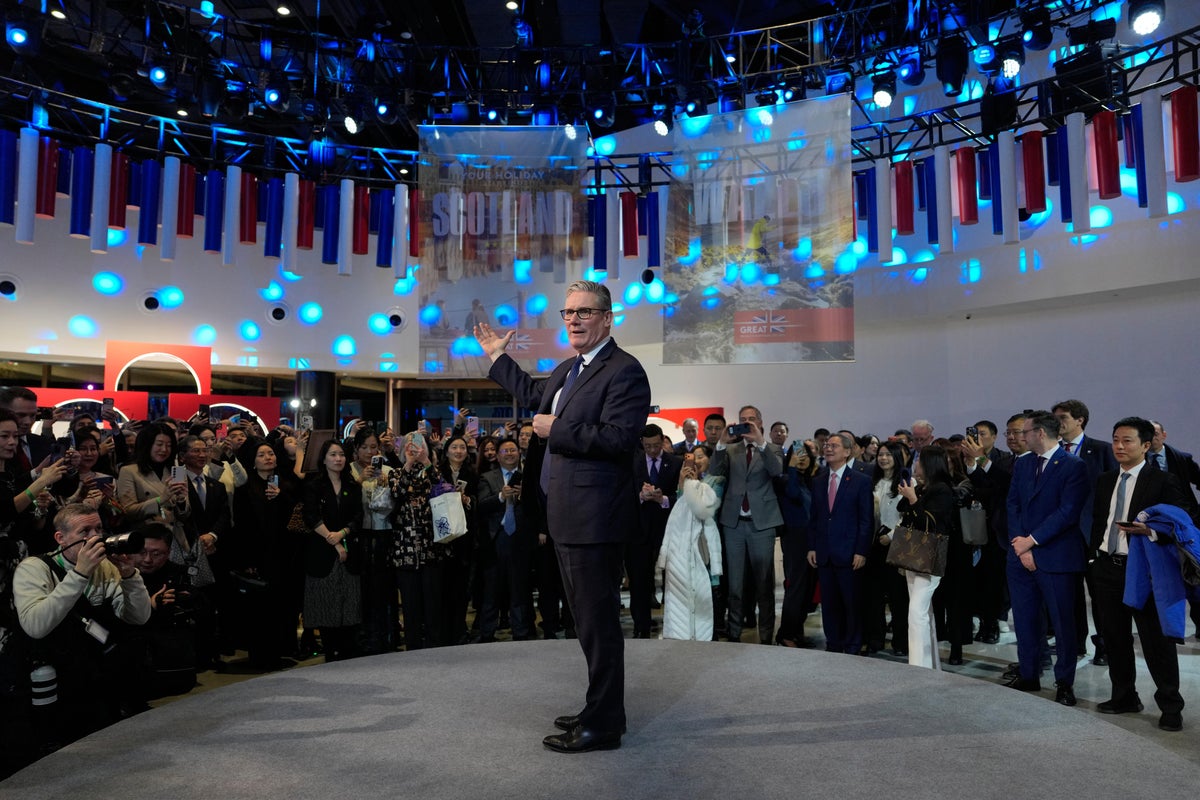 Britain should talk itself up more, says Starmer on return from China ...
