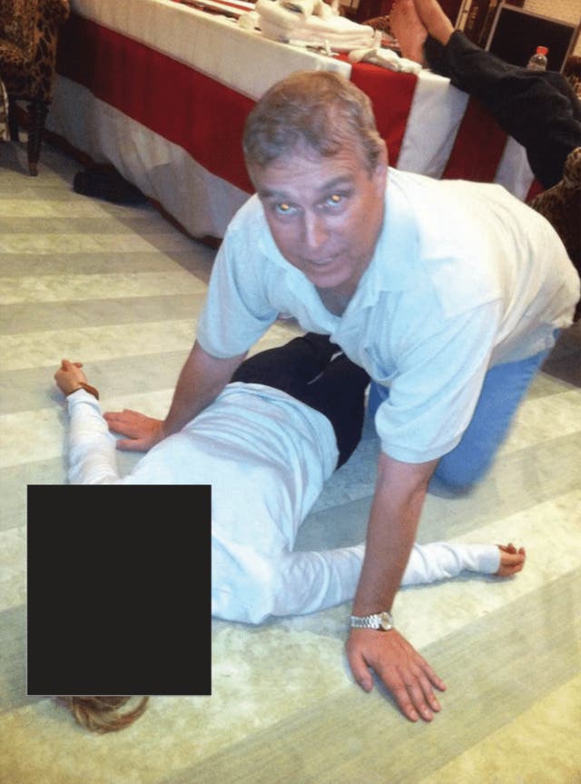 New Epstein file photos appear to show Andrew Mountbatten-Windsor on ...