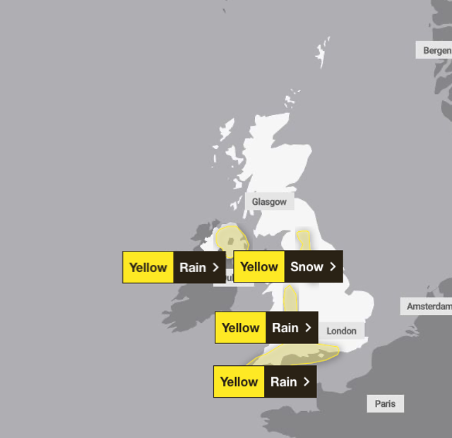 UK suffers 36 continuous days of rain as miserable weather continues ...