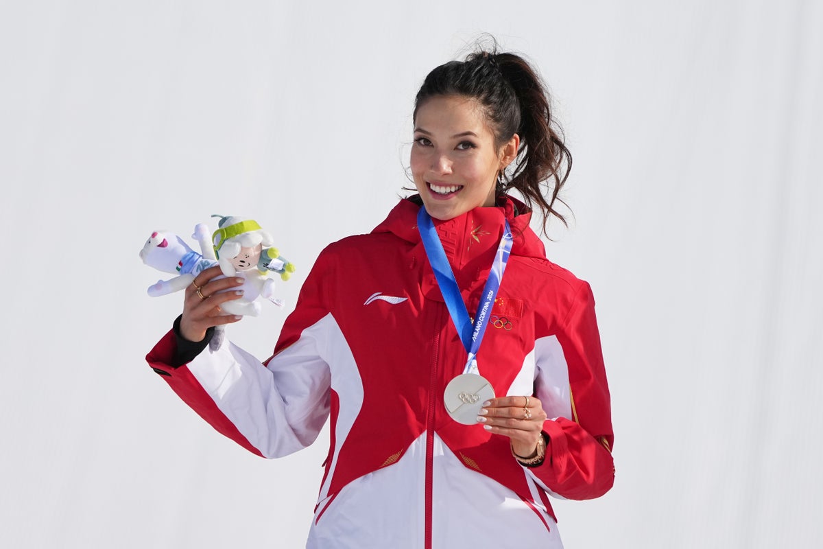 Who is Eileen Gu? The US-born skier who won silver for China at Winter ...