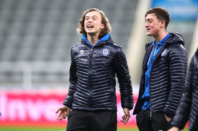 Luke Matheson relishing limelight of Macclesfield’s shock FA Cup run ...