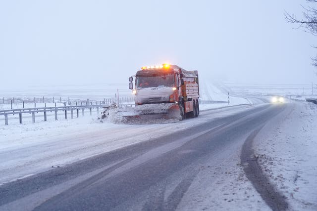 Met Office issues fresh snow and ice weather warnings for large parts ...