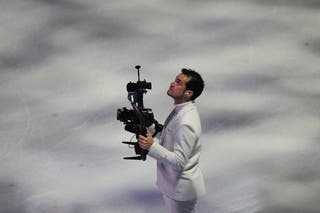 Meet the first camera operator to skate on ice at Winter Olympics | The ...