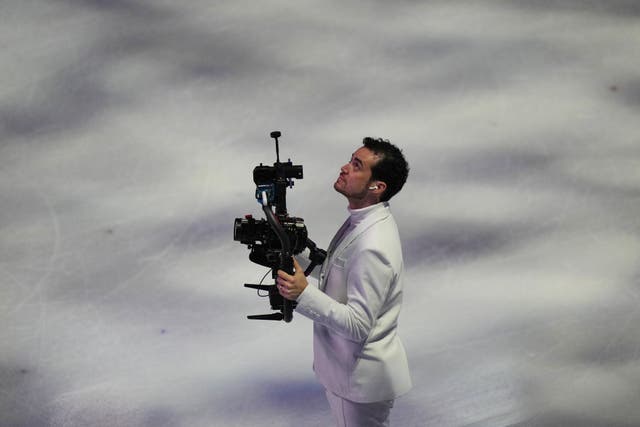 Meet the first camera operator to skate on ice at Winter Olympics | The ...