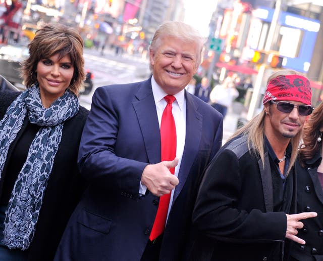 Lisa Rinna claims there were ‘no signs’ Trump would become a ‘monster ...