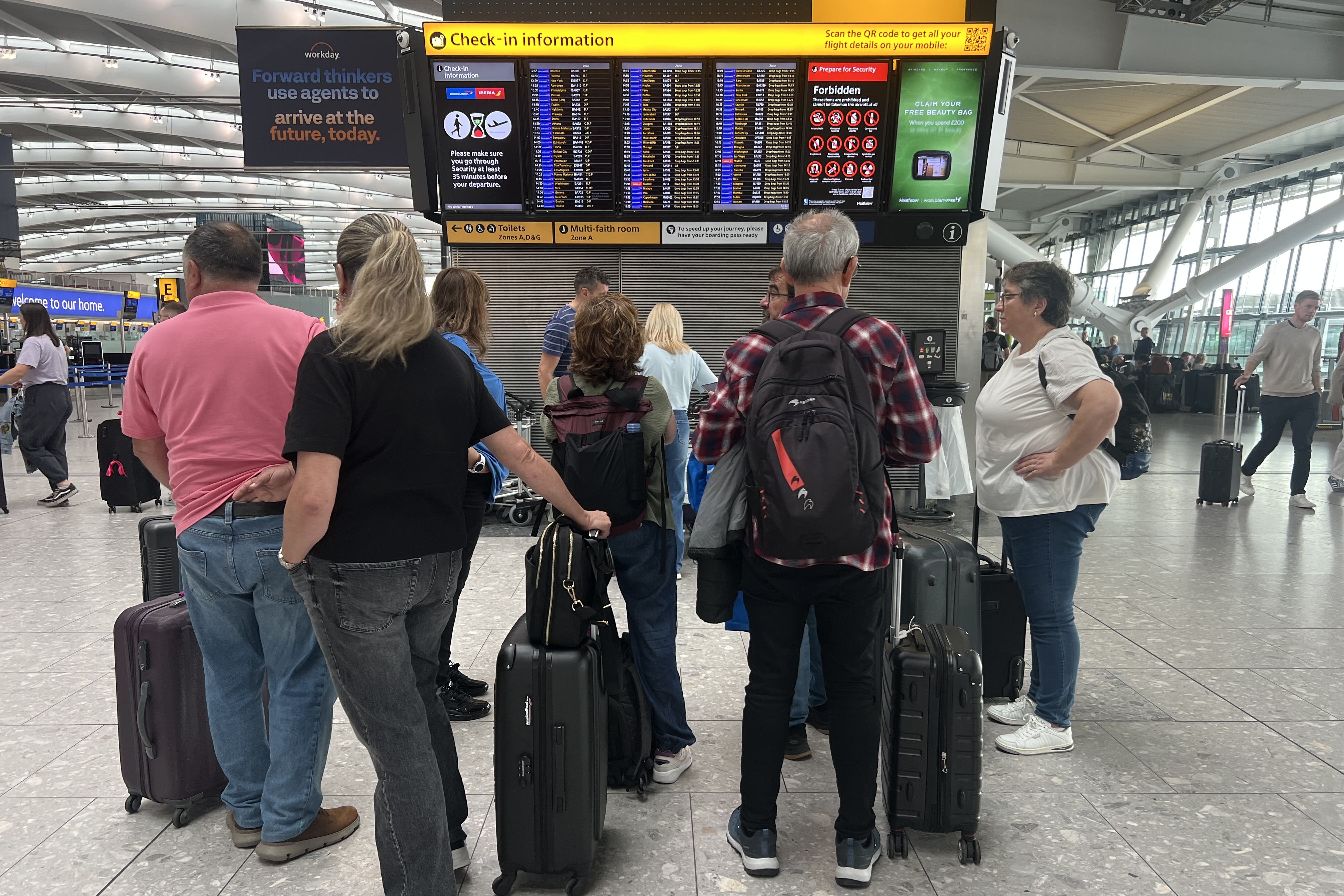 Heathrow’s annual earnings drop by more than a third | The Independent