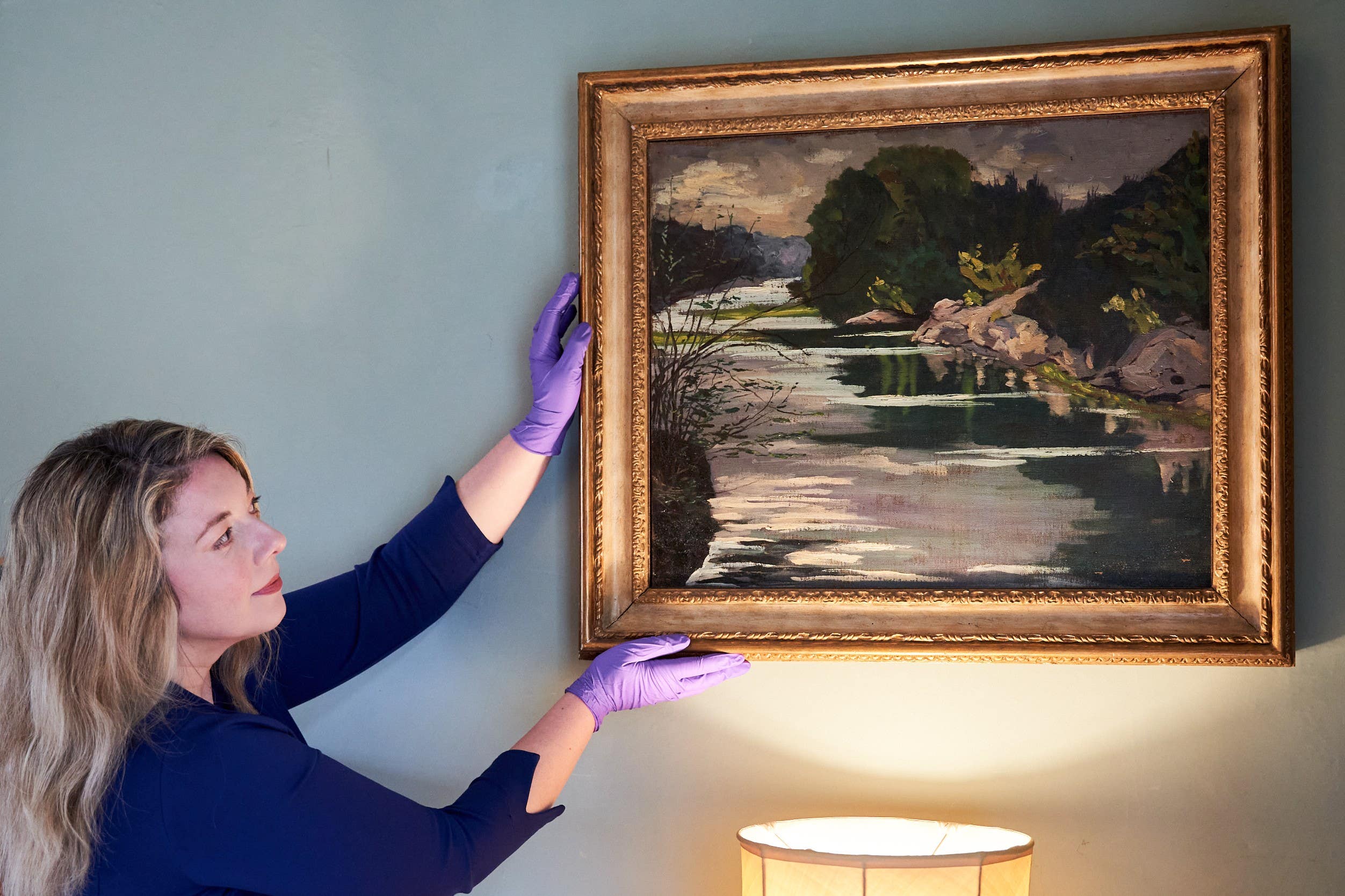 Landscape by Sir Winston Churchill to go on display in UK for first ...