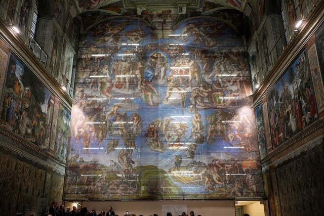 Michelangelo’s ‘The Last Judgment’ undergoes first significant ...
