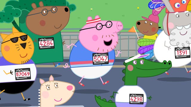 Daddy Pig set to run London Marathon and raise vital funds for deaf ...