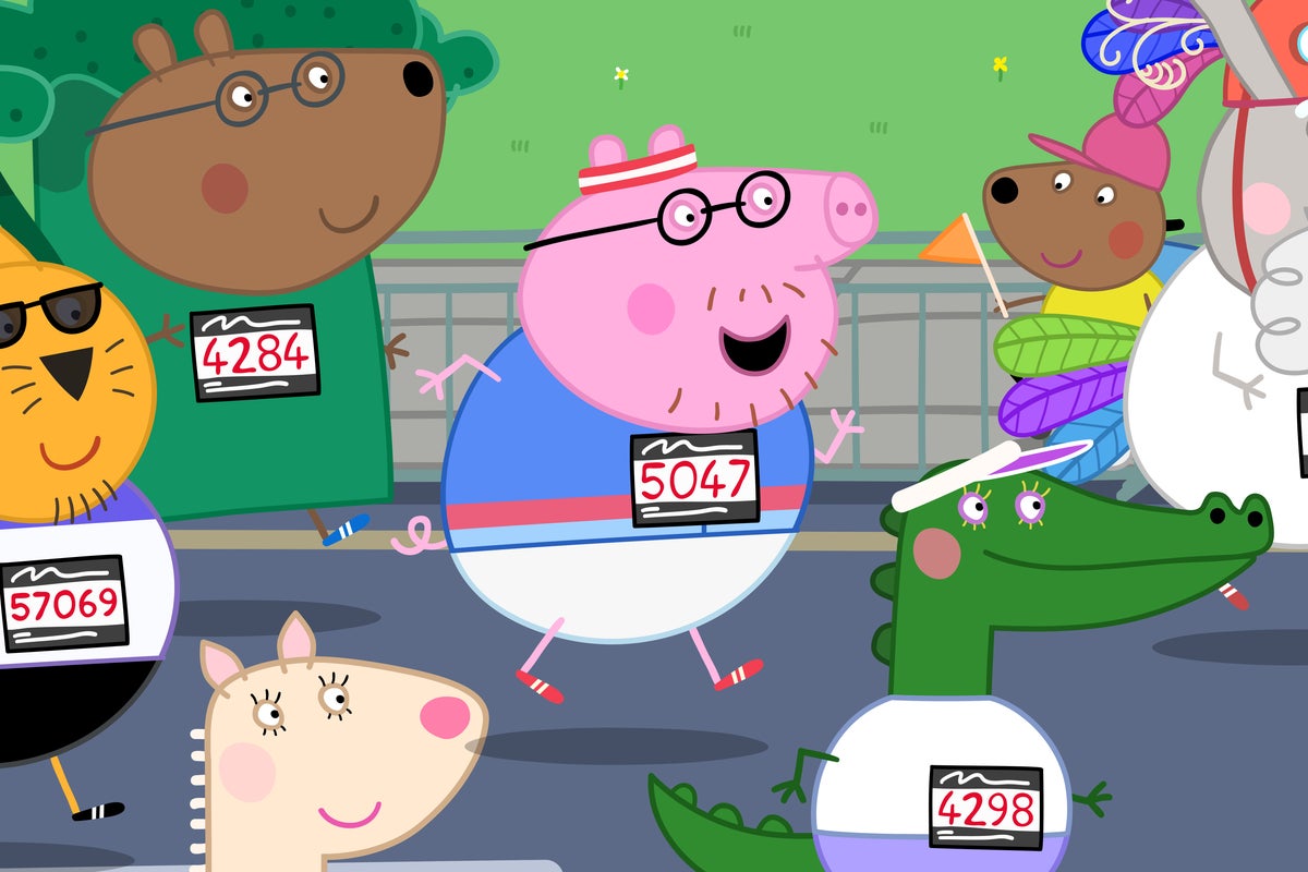 Daddy Pig set to run London Marathon and raise vital funds for deaf ...