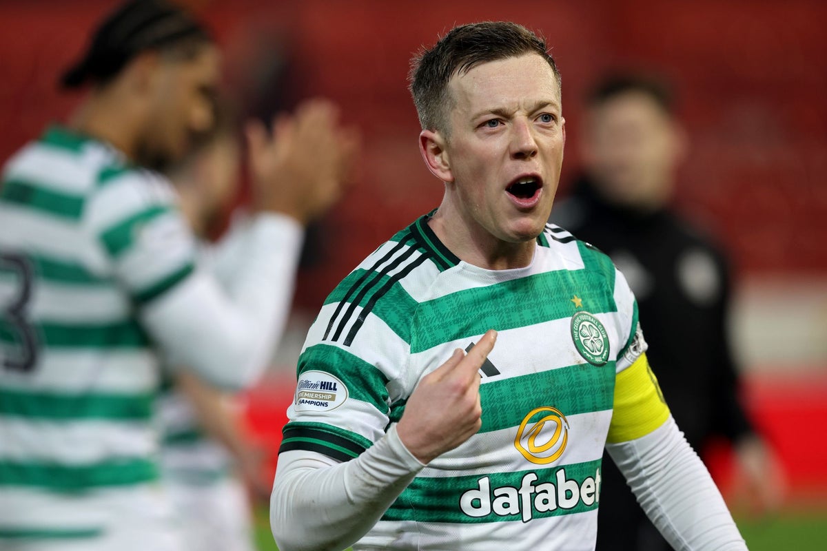 Celtic close in on Scottish Premiership leaders Hearts with slender win ...