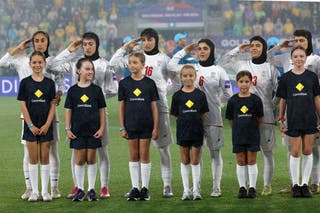 Iran women’s football team branded ‘wartime traitors’ for refusing to ...