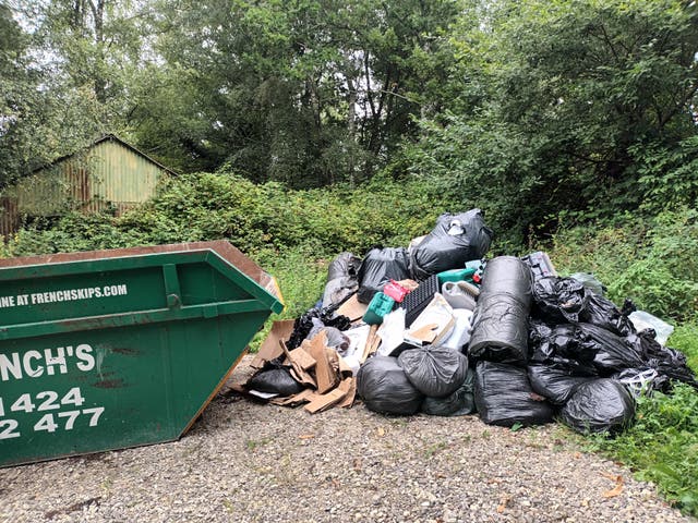 Four tonnes of cannabis farm waste dumped in ancient woodland in Sussex ...