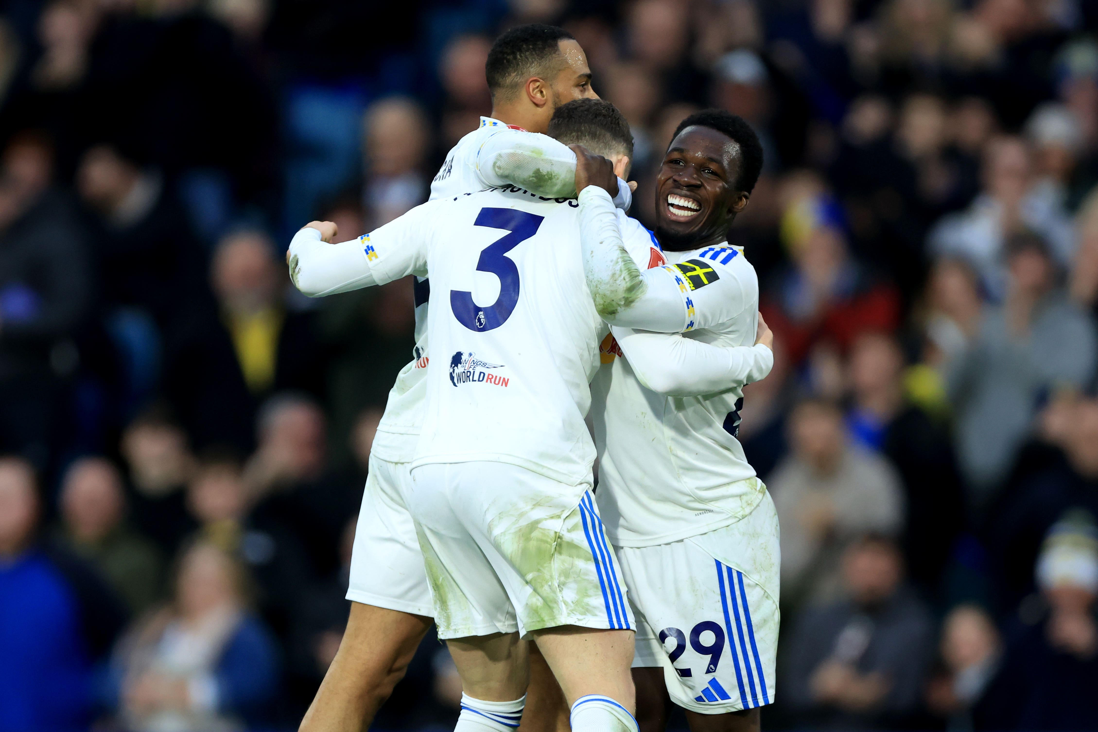 Dominant Leeds ease past Norwich to reach FA Cup quarter-finals for ...