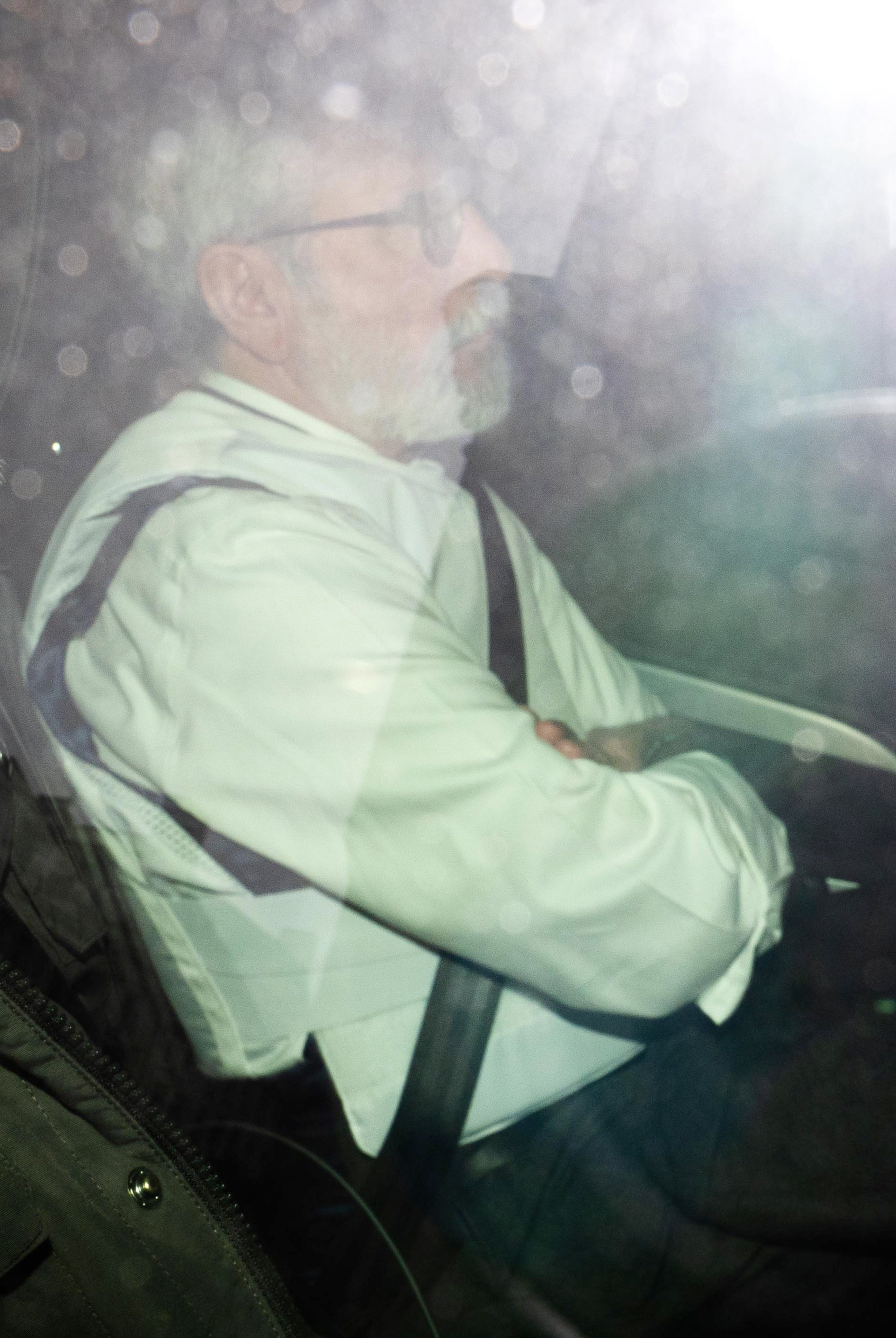 Gerry Adams arrives at court in bullet-proof vest for IRA damages case ...