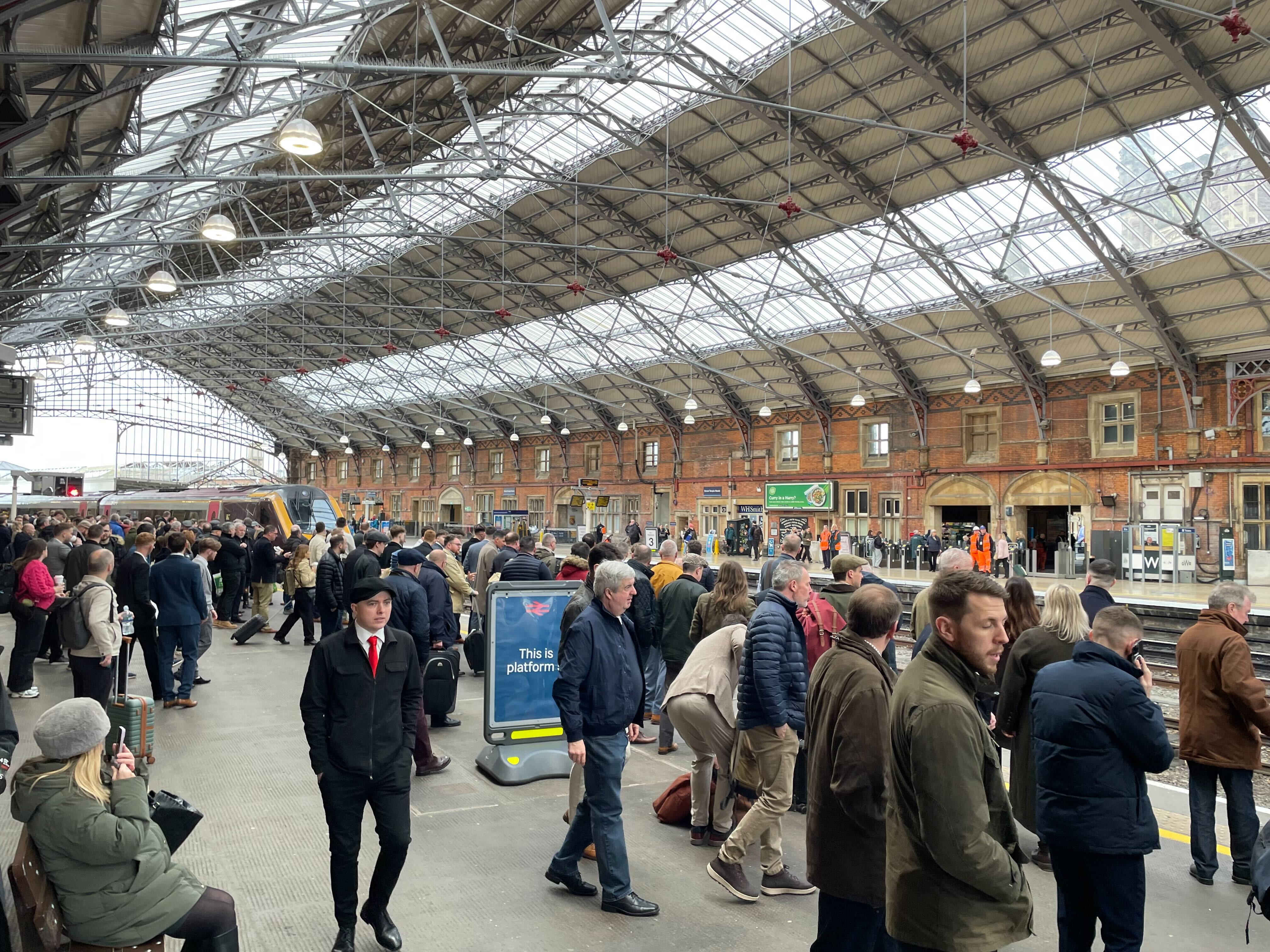 Cheltenham Festival travel chaos as ‘trespass incident’ causes train ...