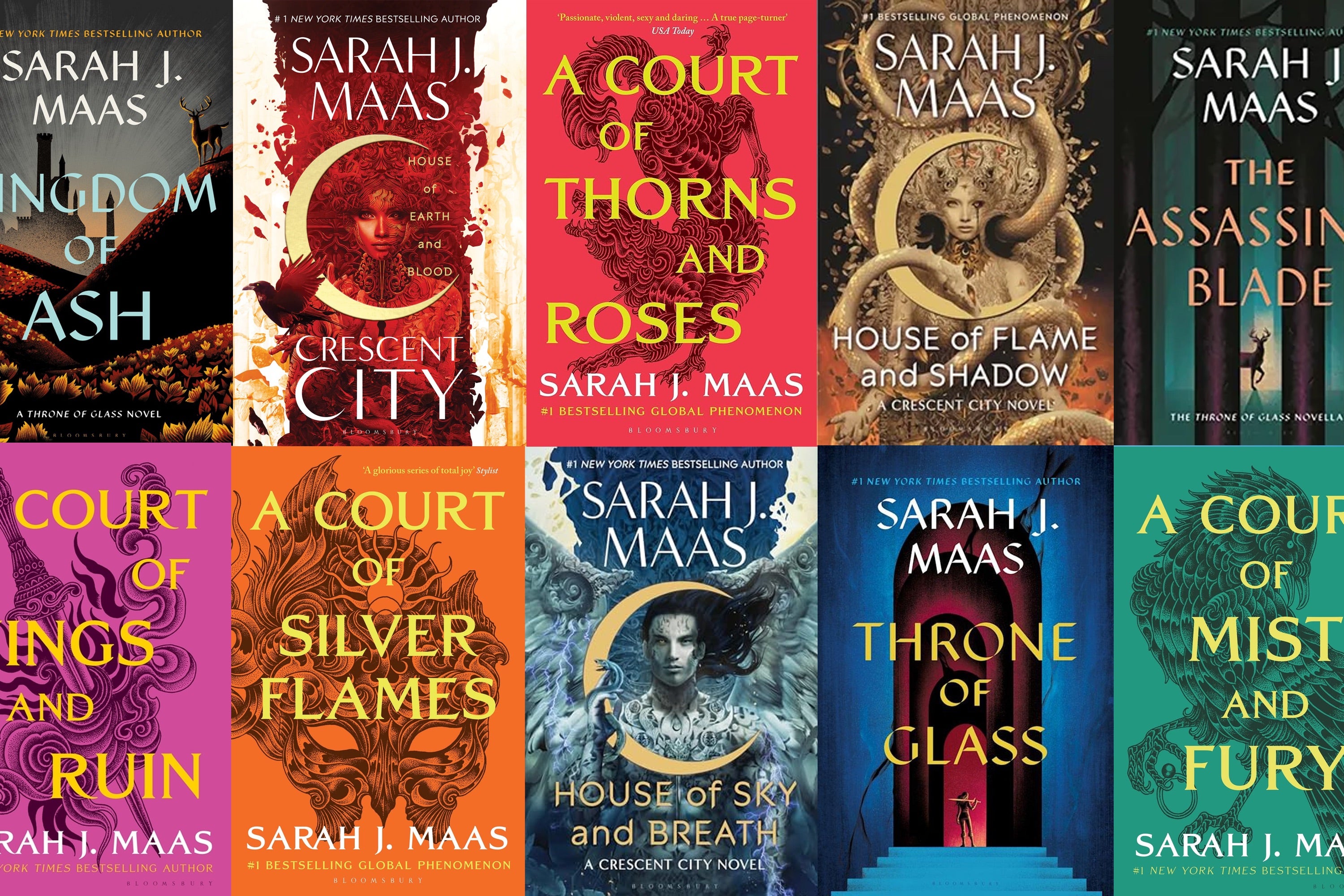 What order to read the Sarah J Maas books – get on top of the 15-strong ...