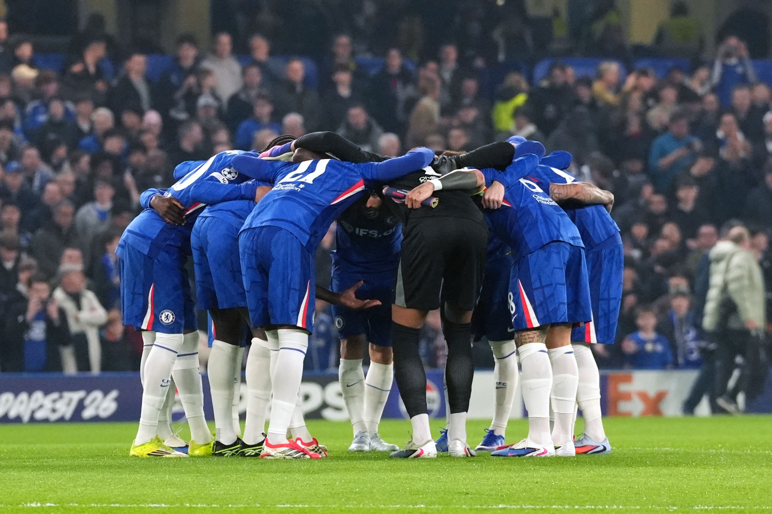 Chelsea modify pre-match huddle to not include the ball after weekend ...