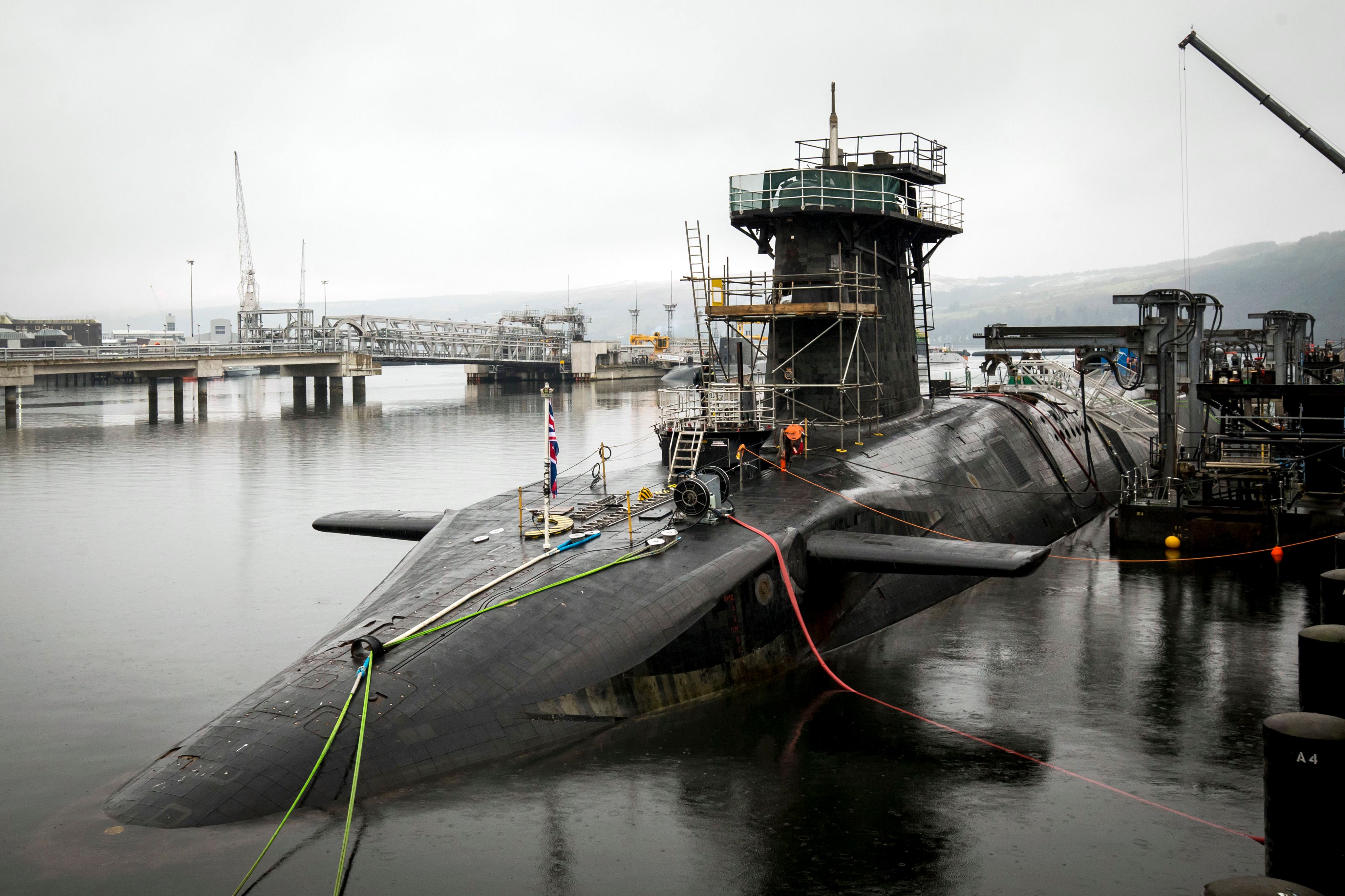 Iranian man and Romanian woman charged after submarine base incident ...