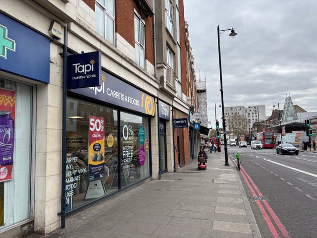 Terrified shoppers including pregnant woman shelter in stores while ...