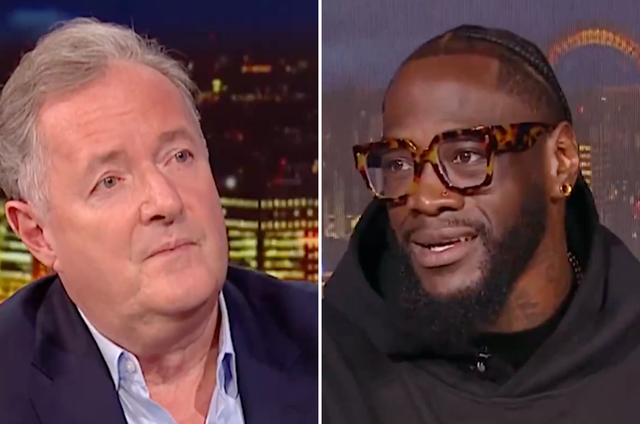 Deontay Wilder leaves Piers Morgan bewildered with X-rated story about ...