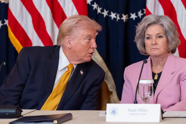 Susie Wiles reportedly expressed concerns aides are giving Trump ‘a ...