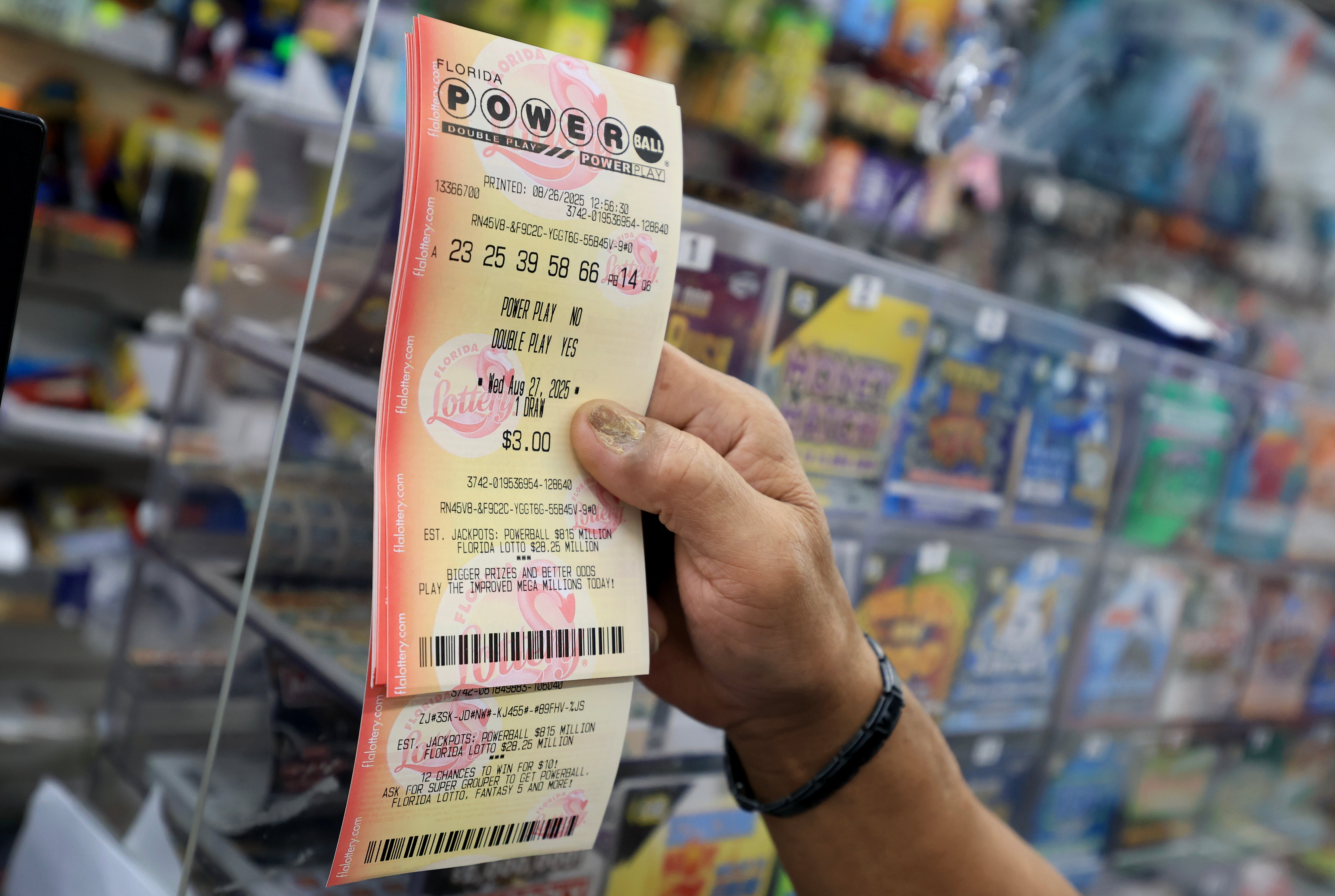 Powerball players urged to check tickets as winning numbers drawn for ...