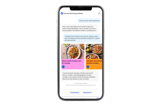Tesco: Supermarket giant launches AI assistant trial to transform meal ...