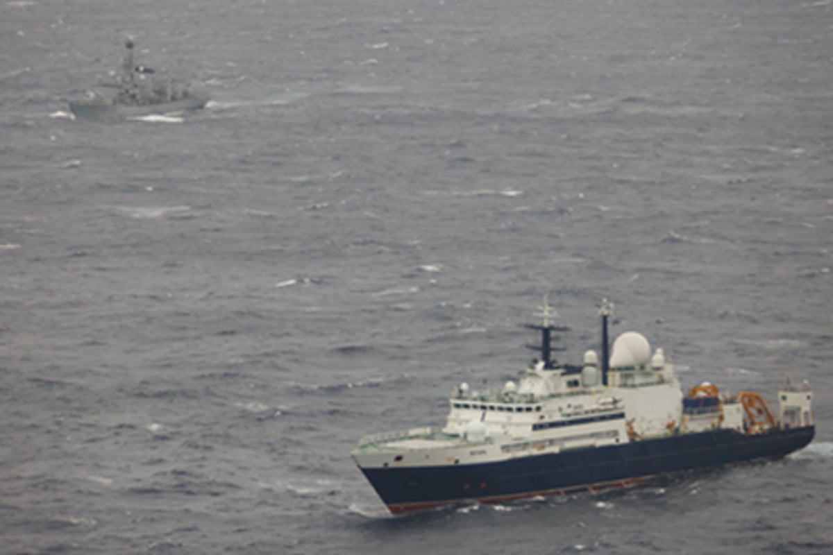 Royal Navy chief issues warning as Russia ship sightings ‘jump’ | The ...