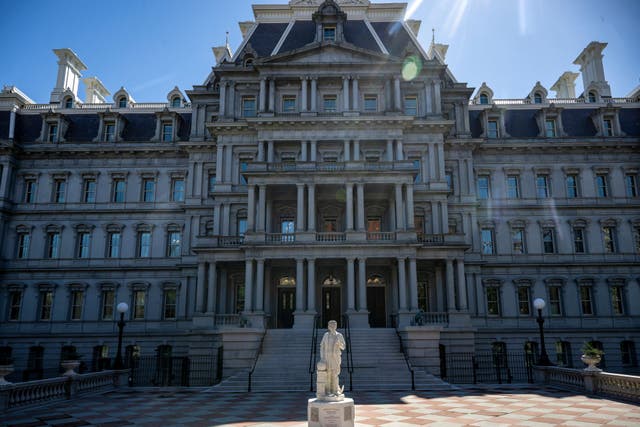 Federal agency weighing Trump’s demand to paint Eisenhower building’s ...