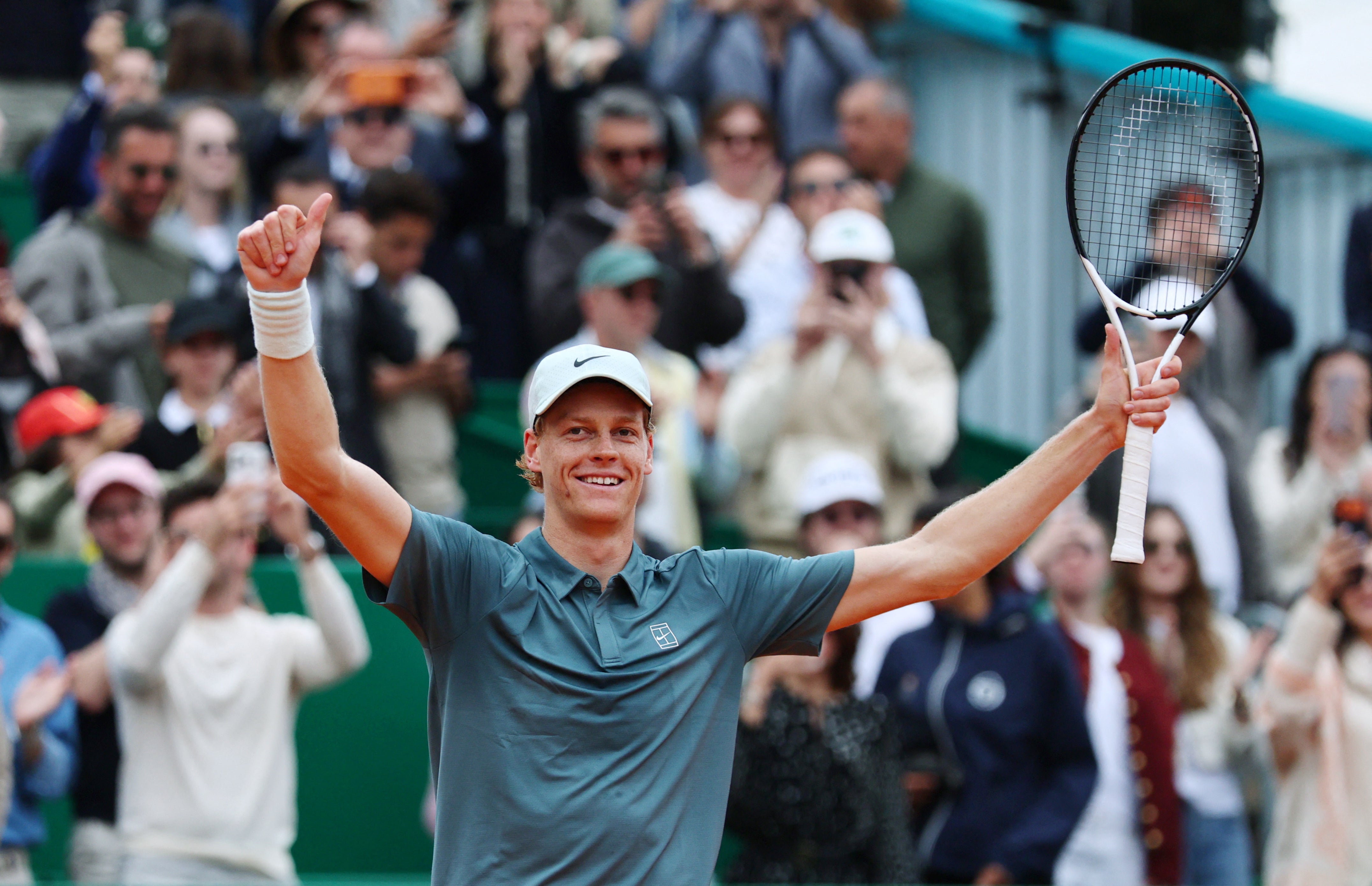 Jannik Sinner wins latest battle with Carlos Alcaraz in Monte Carlo ...