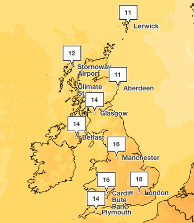 UK weather: Temperatures to rise again as Met Office says ‘super El ...