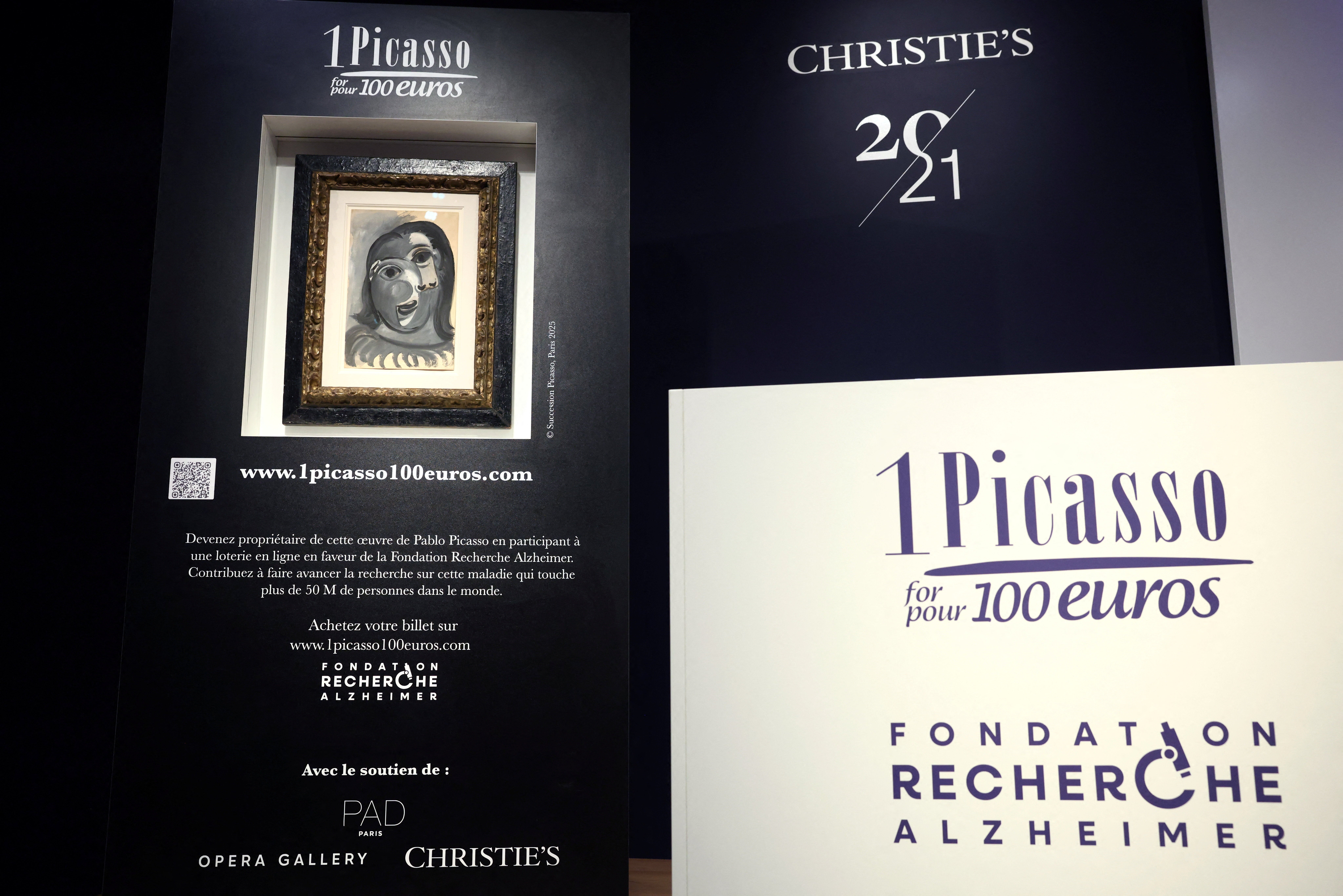 French man wins €1m Picasso after buying €100 ticket for charity raffle ...