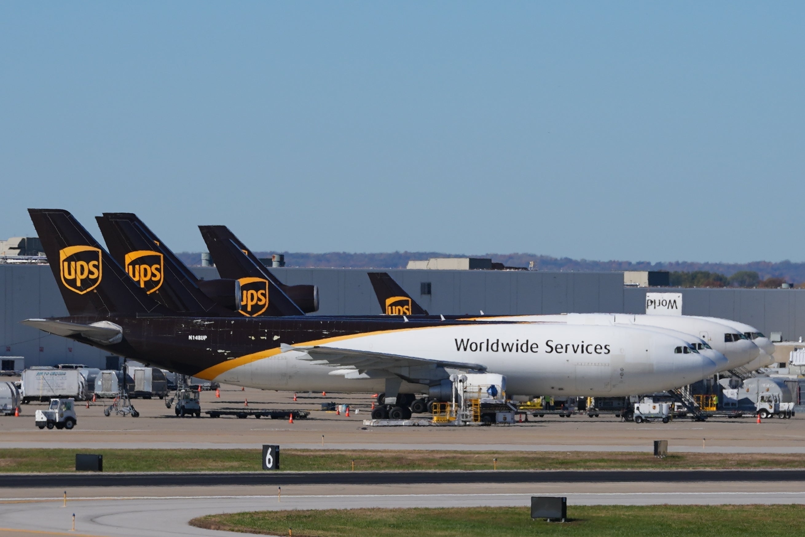 Another close call as UPS plane is forced to abort landing as small ...