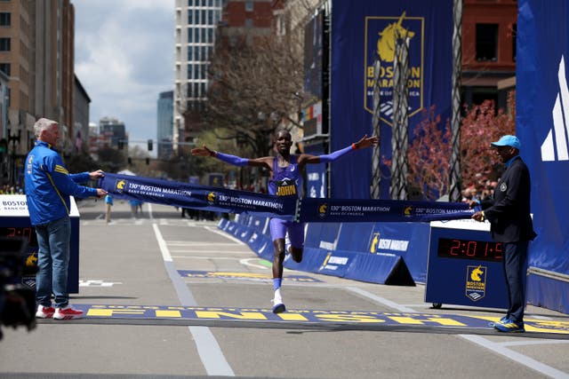 Boston Marathon LIVE: Latest updates as John Korir shatters course ...