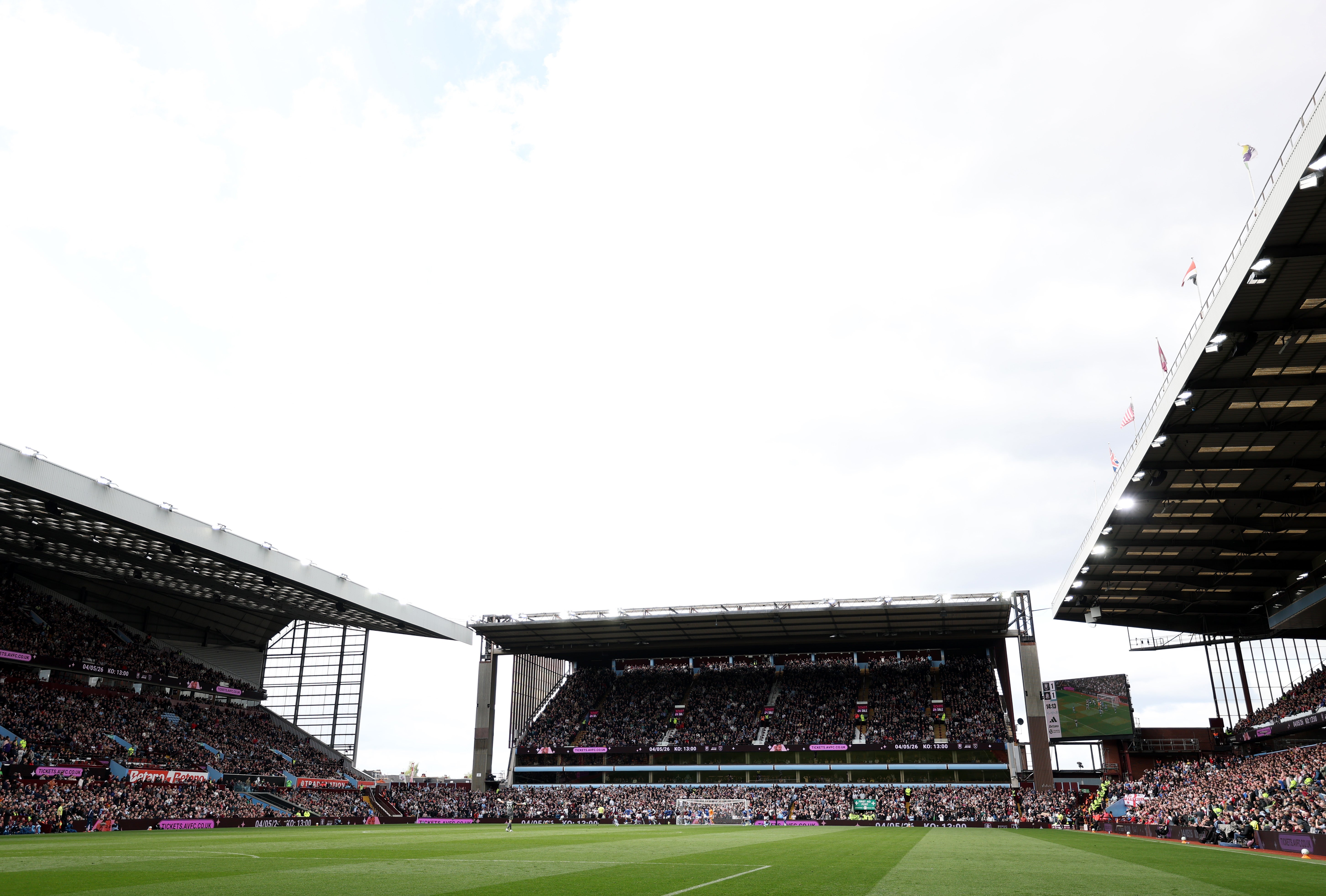 Aston Villa confirm North Stand closure for next season ahead of Euro ...