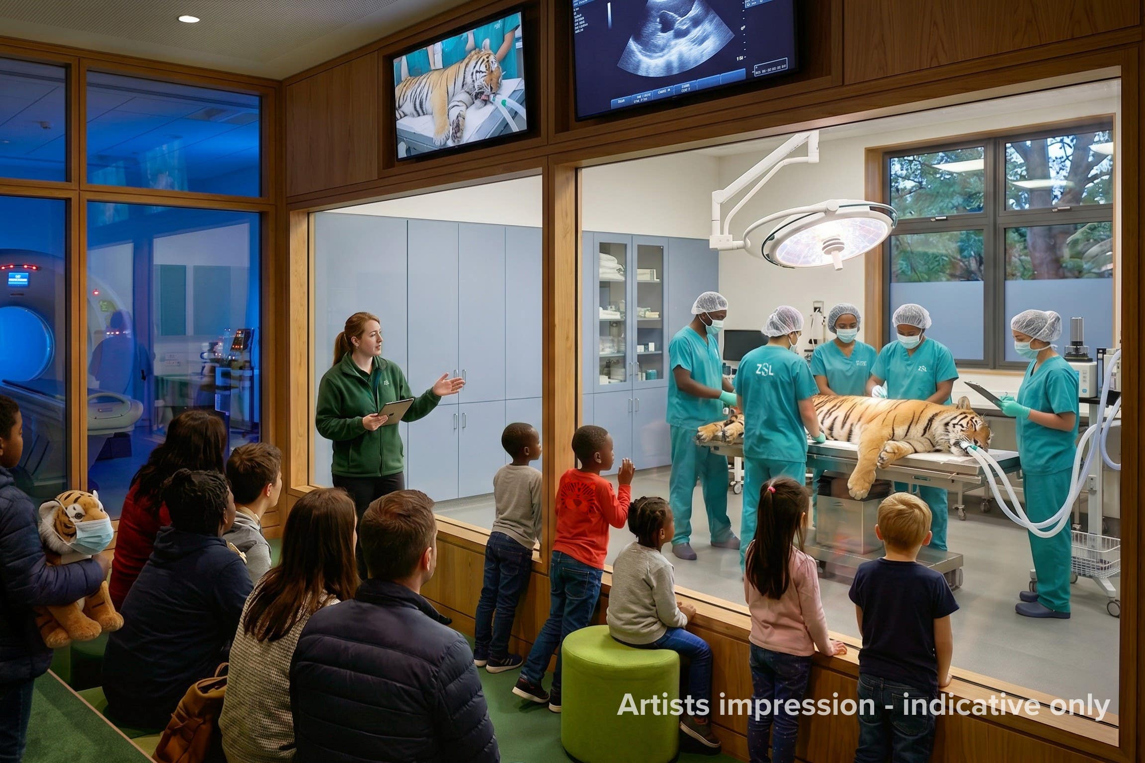 Public able to view vets in action at ZSL’s planned wildlife health ...