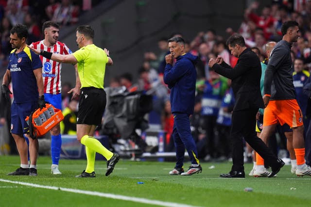Diego Simeone criticised for ‘atrocious’ behaviour during controversial ...