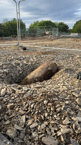 Plymouth bomb: World War II device uncovered at building site to be ...