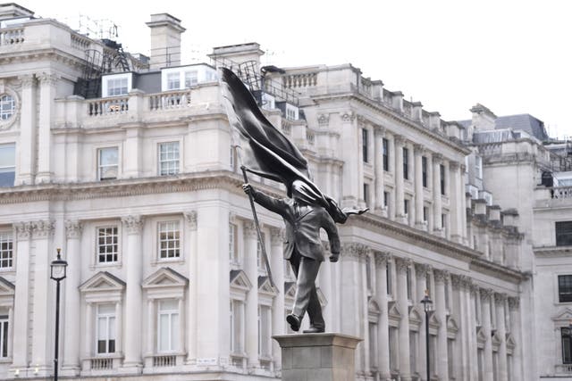 Banksy signature appears on mysterious new London statue | The Independent