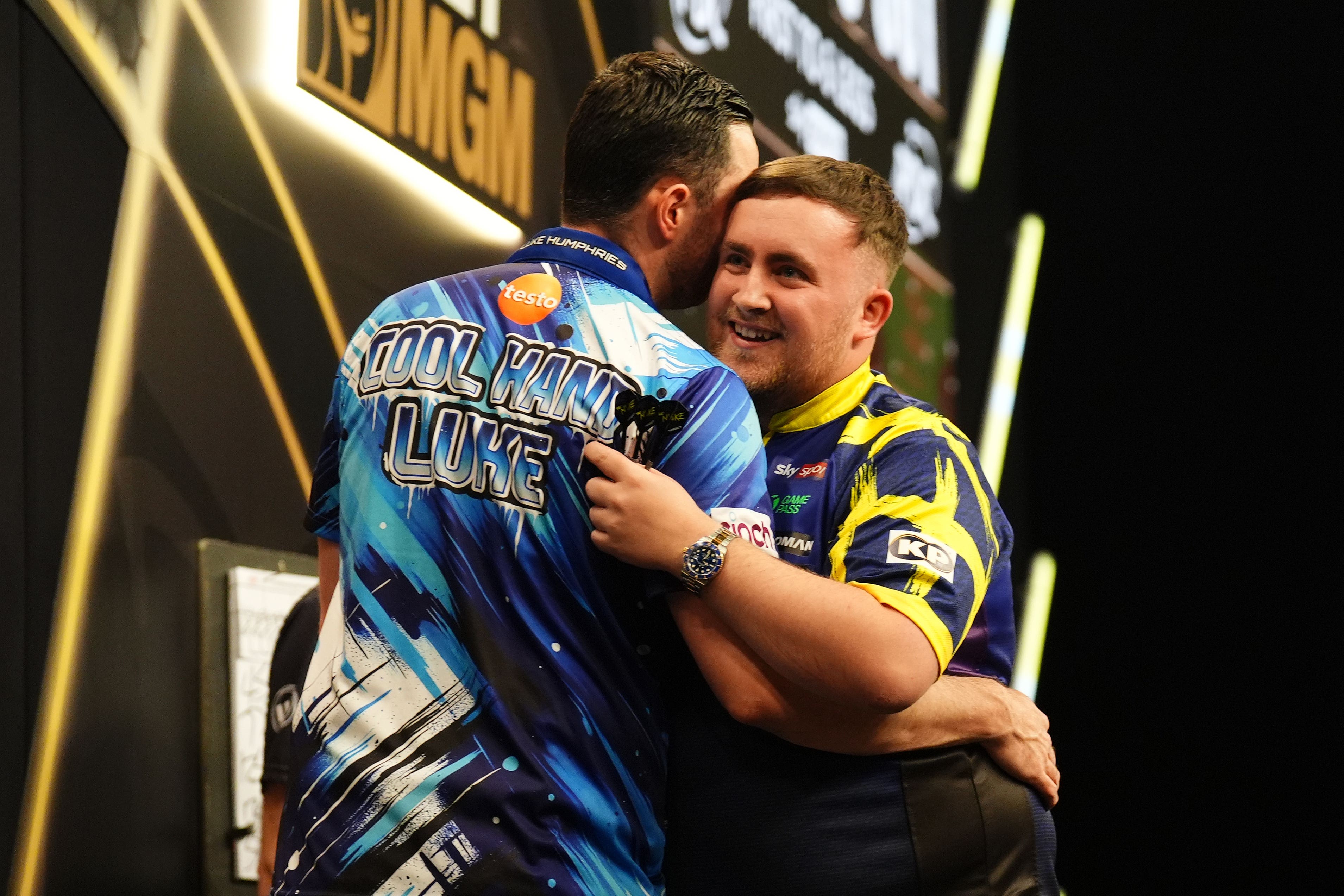 Luke Littler moves to top of Premier League table after victory in ...