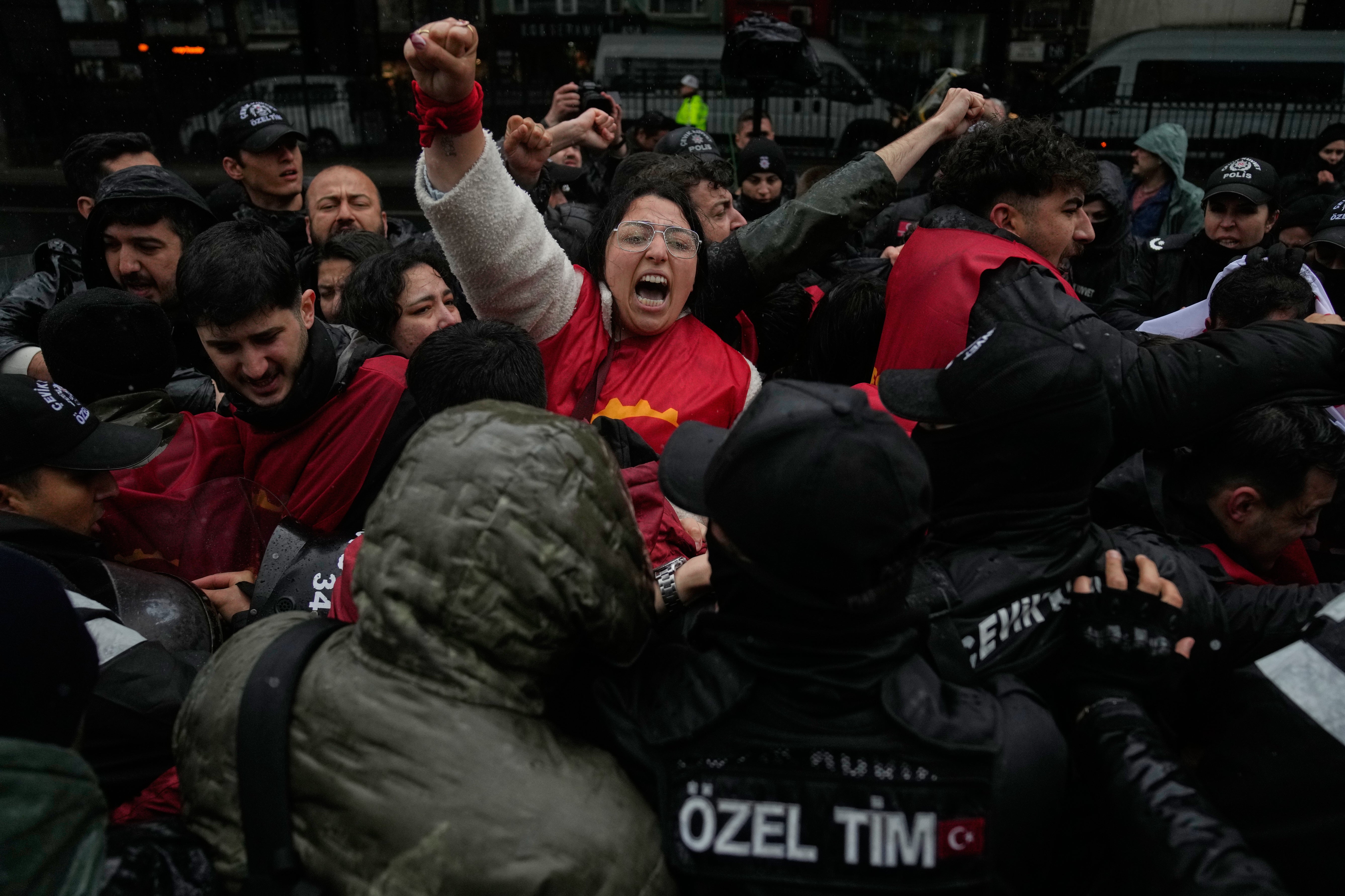 Hundreds detained during May Day protests in Turkey | The Independent