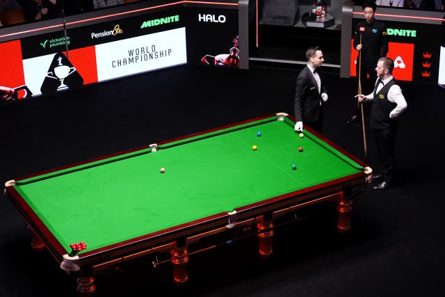 World Snooker Championship: Mark Allen and Wu Yize play out longest ...