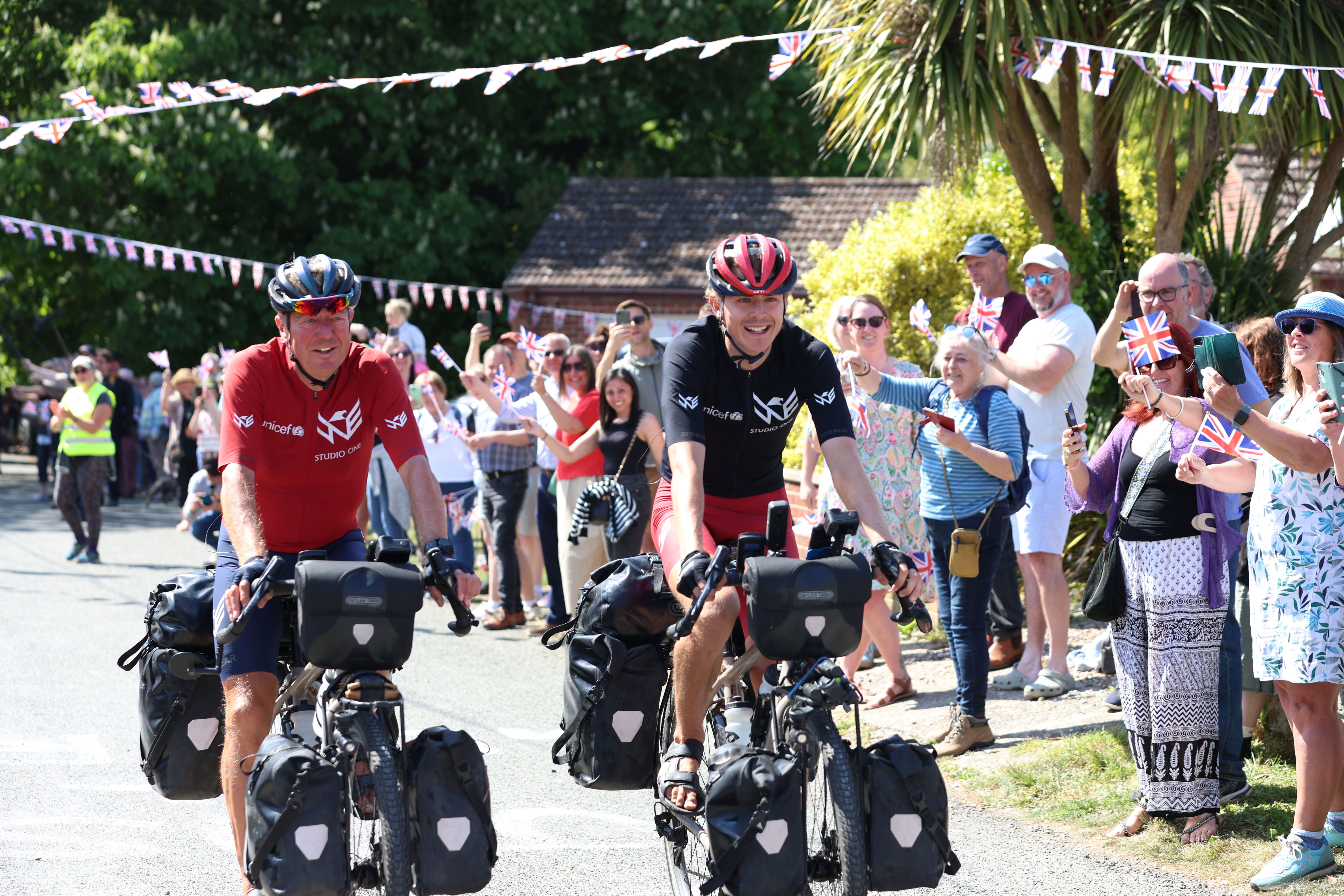 Father and son set three new world records after round-the-world ...