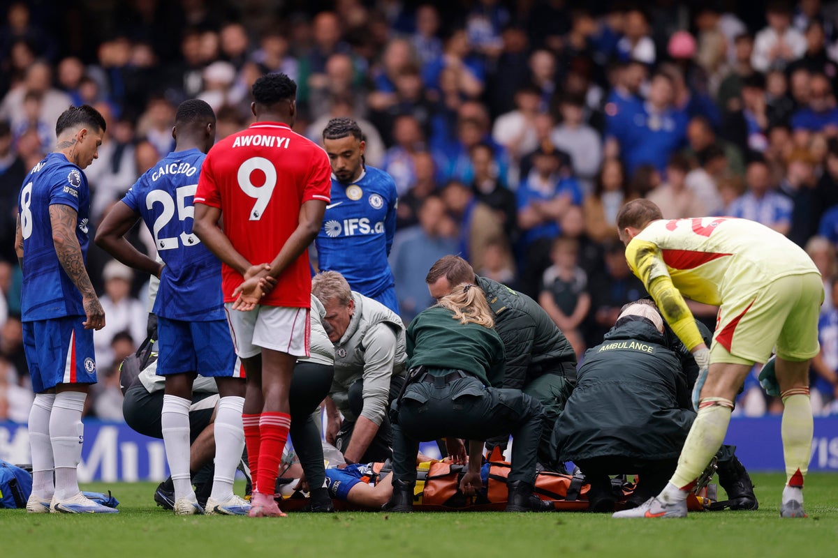 Chelsea give Jesse Derry health update after horrifying head clash ...